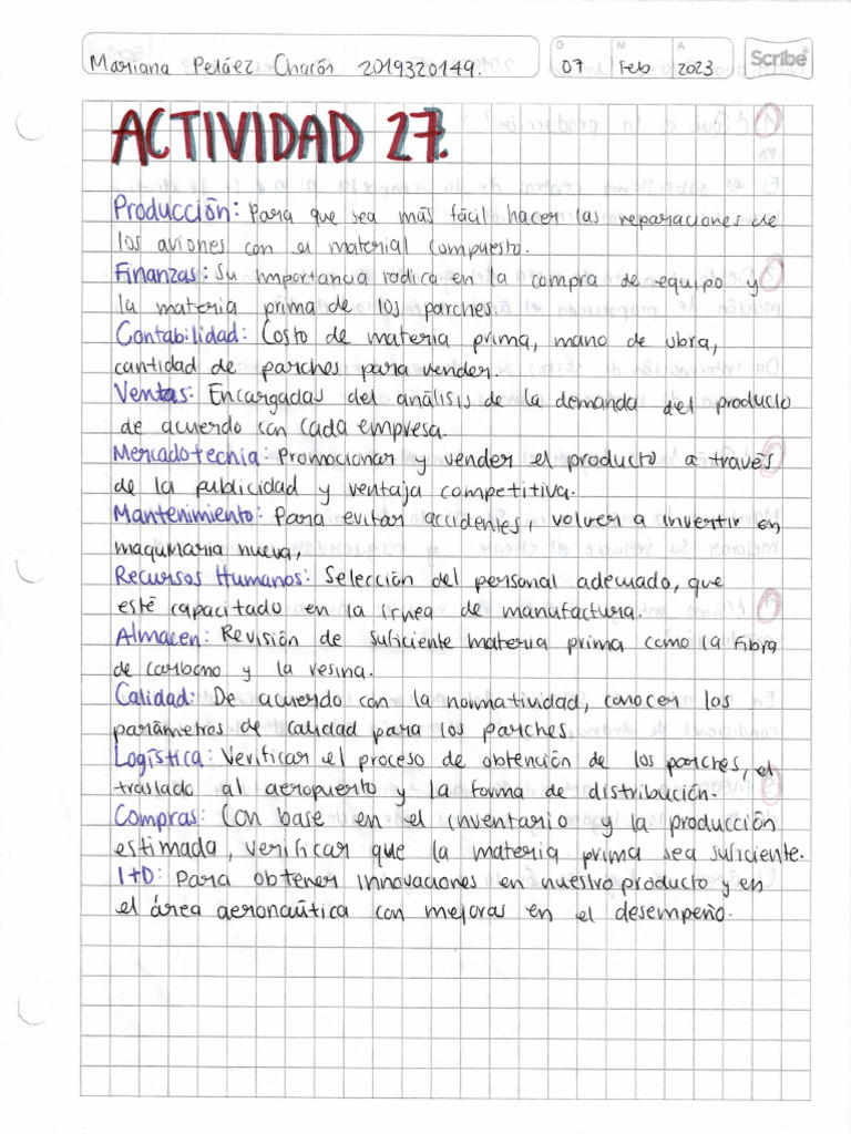 Actividad 27 - Administración de La Producción | PDF