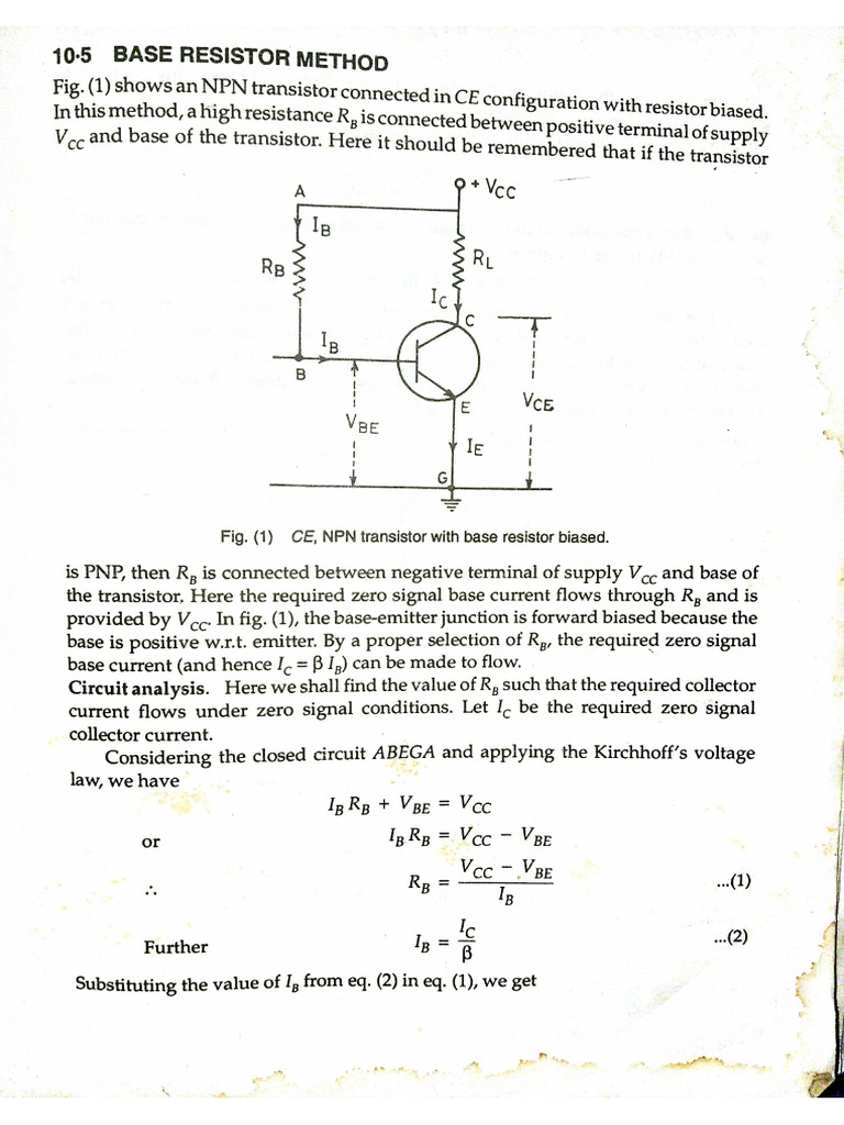 Biasing Methods | PDF