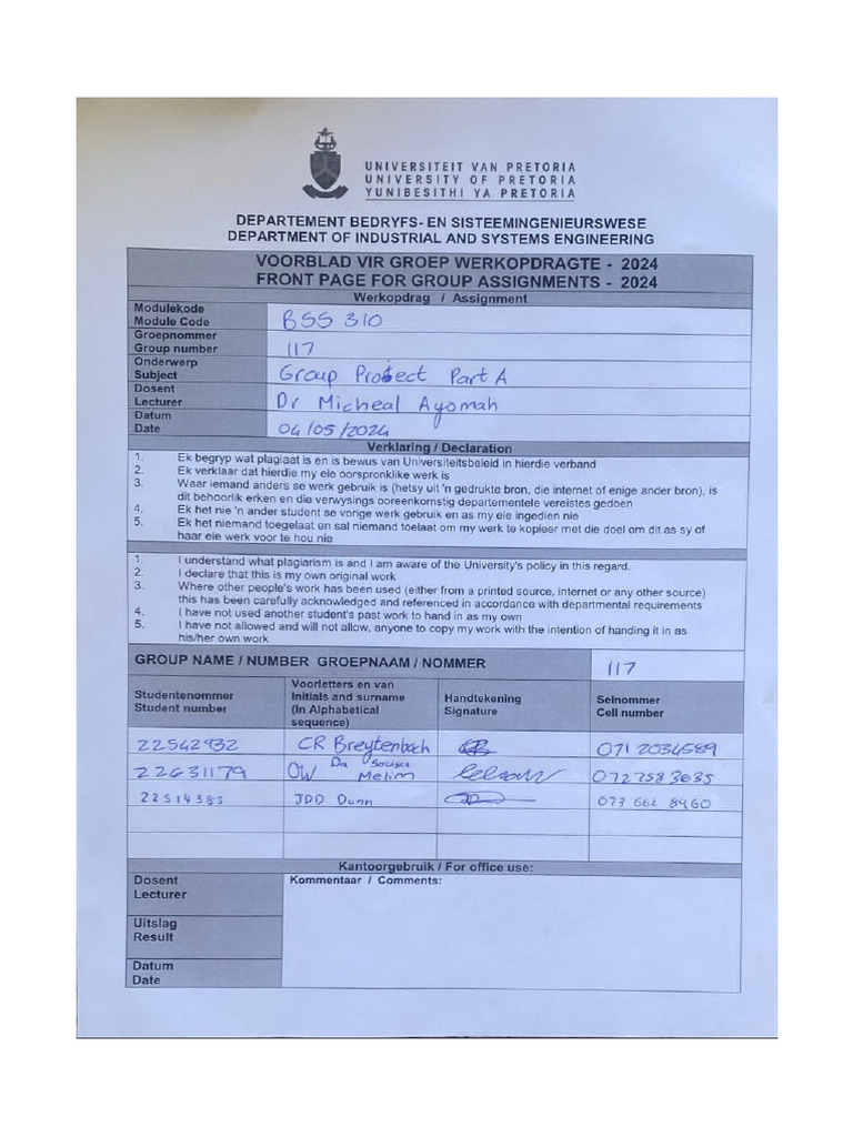 Bss Project 117 | PDF