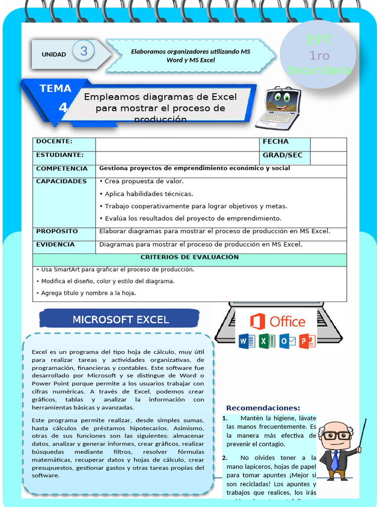 Resuelto Ficha de Actividad Ept 1°-Semana 4 | PDF