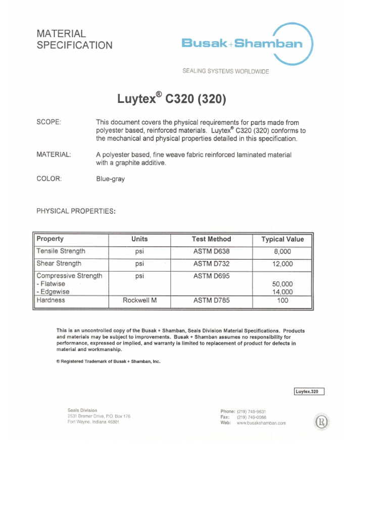 Shamban - Luytex - c320 | PDF