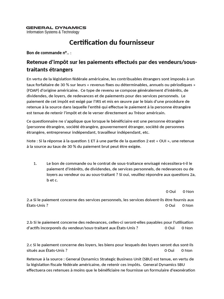 IST Formulaire 004 | PDF