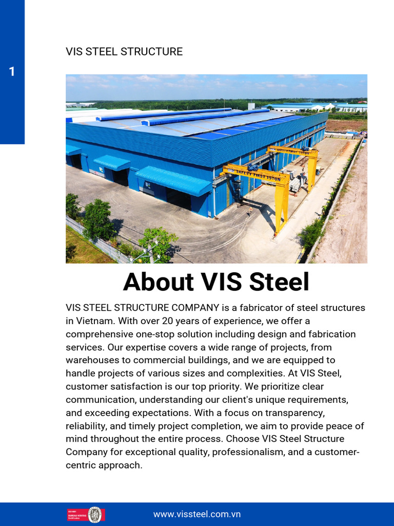 Vis Steel Brochure. | PDF
