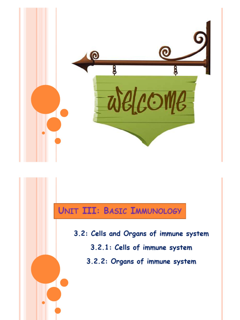 3 2 Cells And Organs Of Immune System Pdf