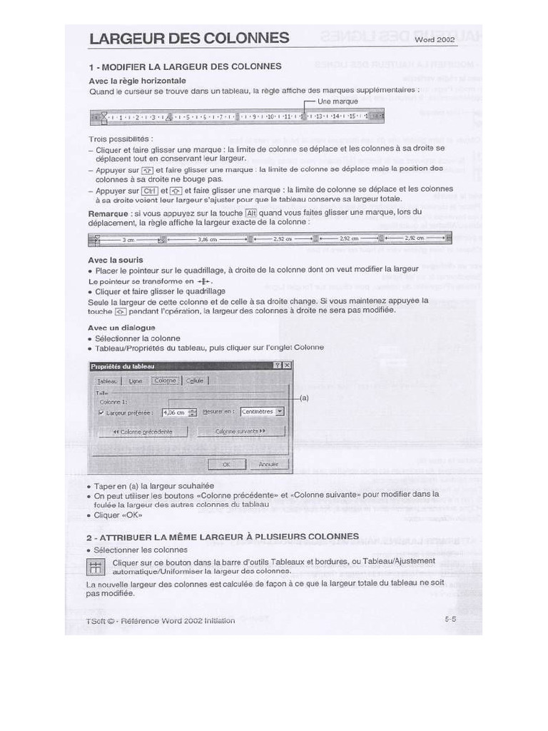 APPRENTISSAGE WORD 7 9-Chap5-2 | PDF