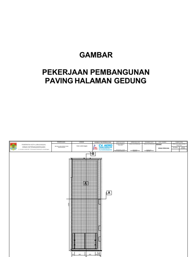 05 - Gambar Paving | PDF