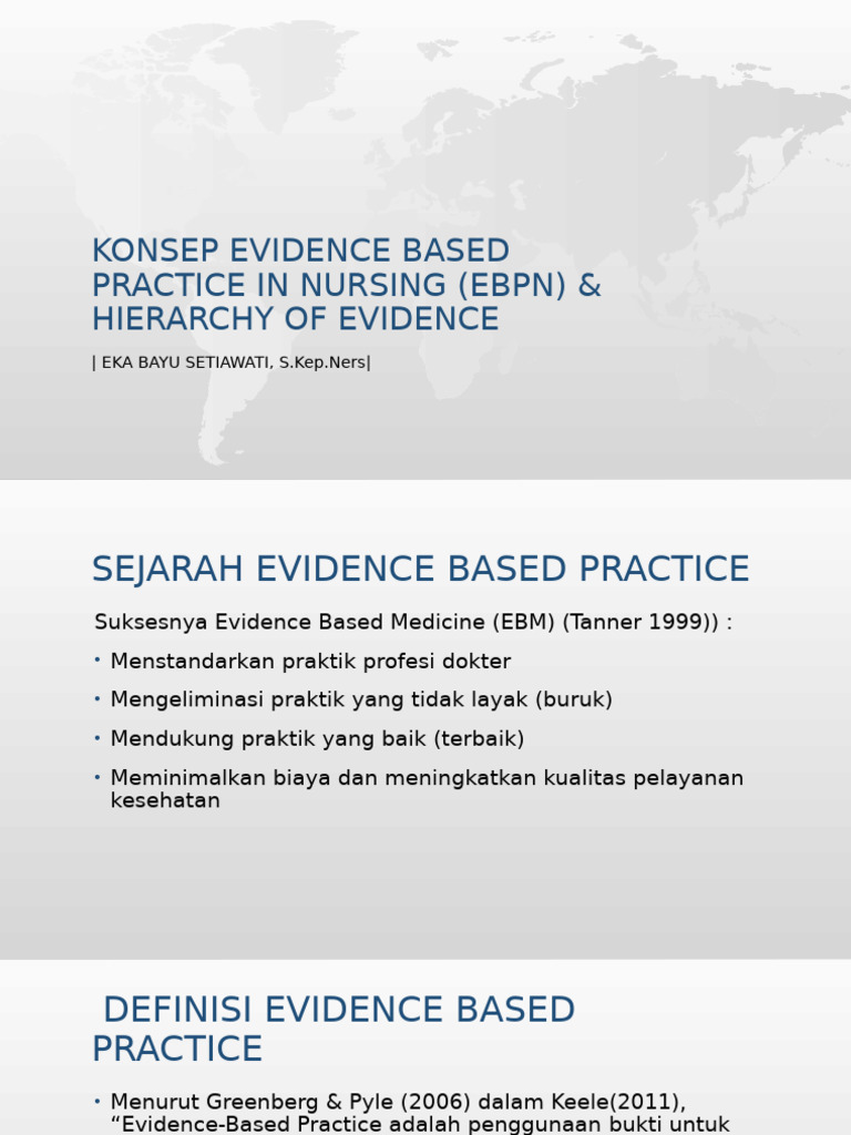 Materi Ebp | PDF
