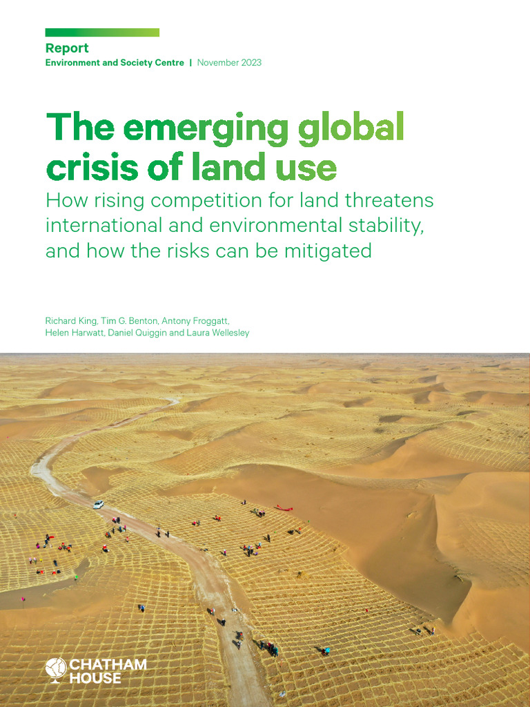 2023 11 22 Emerging Global Crisis Land Use King Et Al | PDF