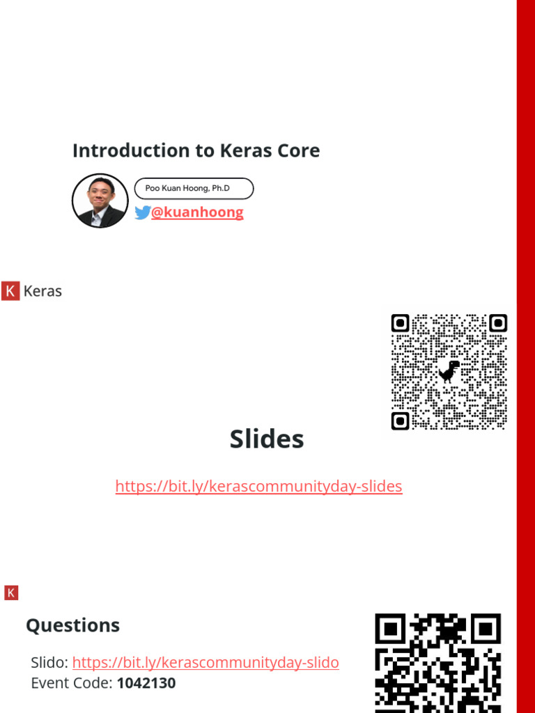 Introduction to Keras Cores | PDF