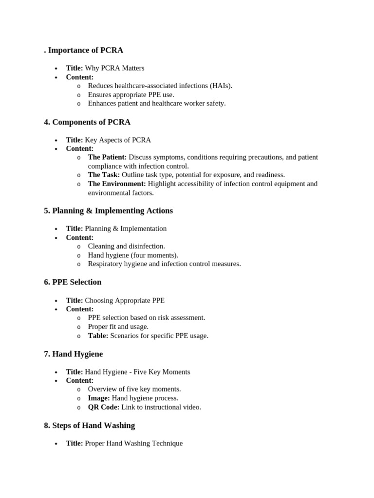 Importance of PCRA | PDF