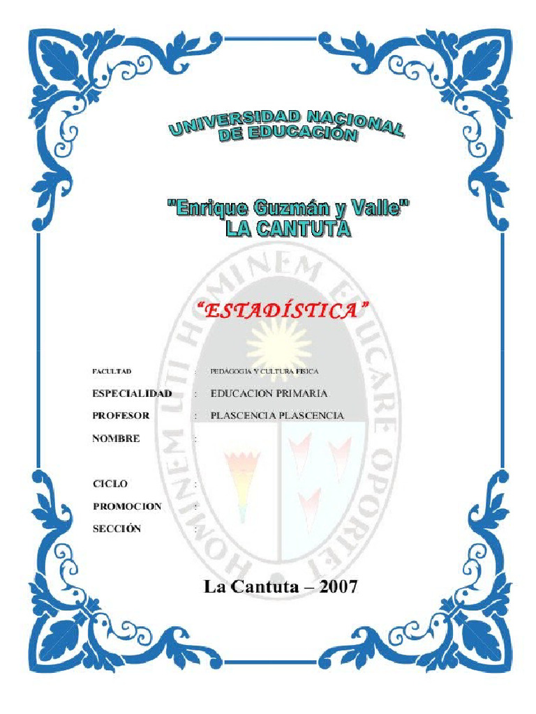 Caratula para Llenar | PDF