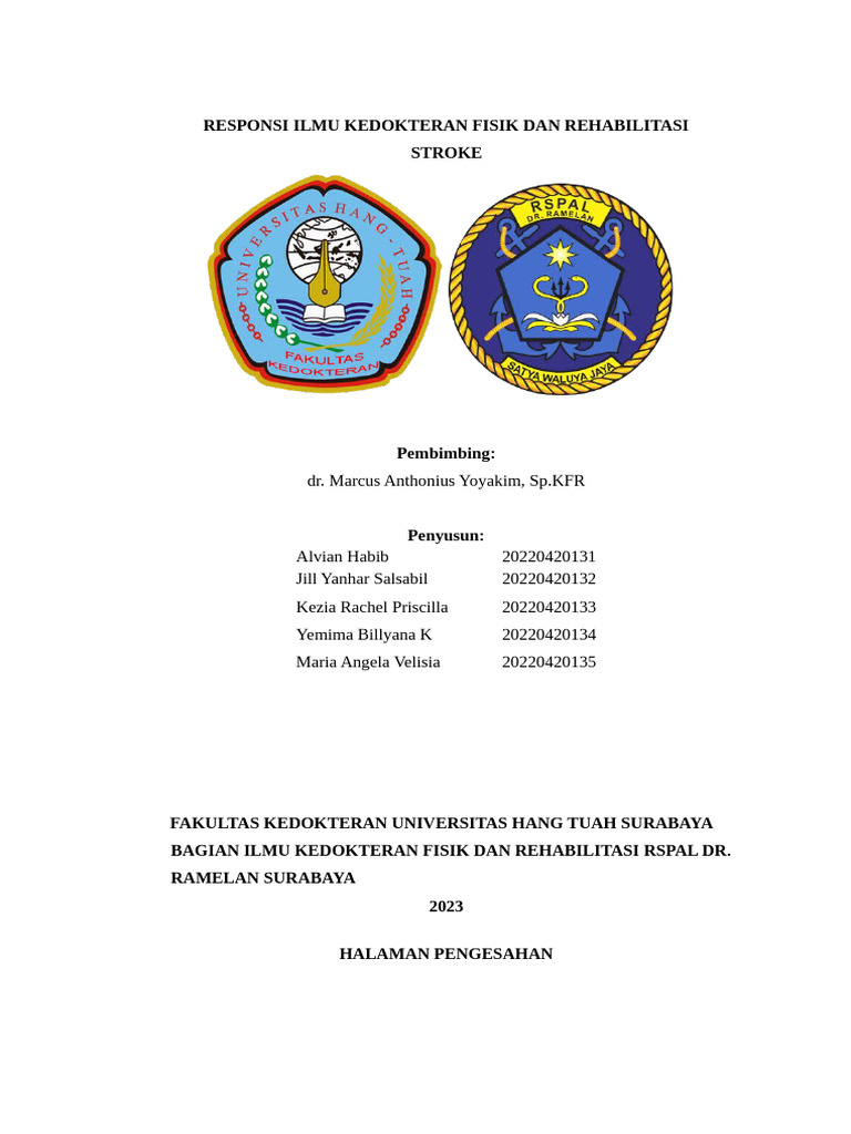 Responsi Rm-Stroke (Dm47a1) | PDF
