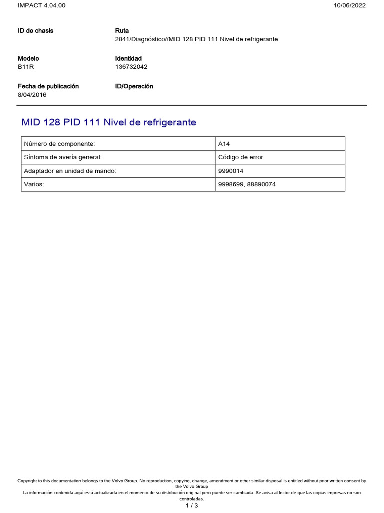 Mid 128 Pid 111 | PDF