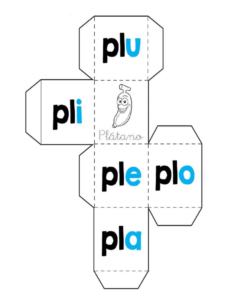 Fichas Pla Ple Pli Plo Plu | PDF