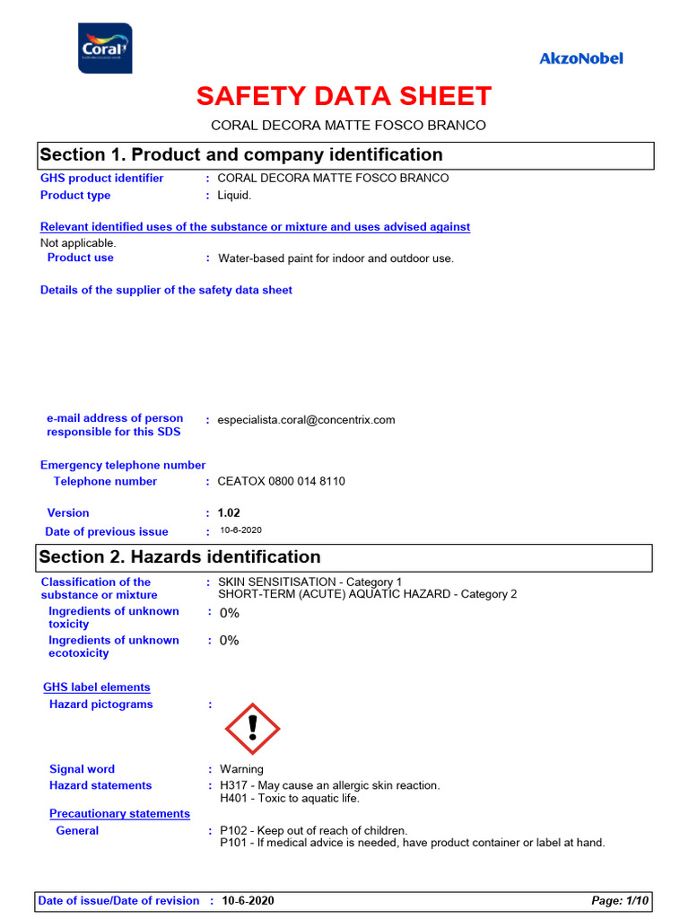 CR - BR - en - Decora - Matte - Decora Matt | PDF