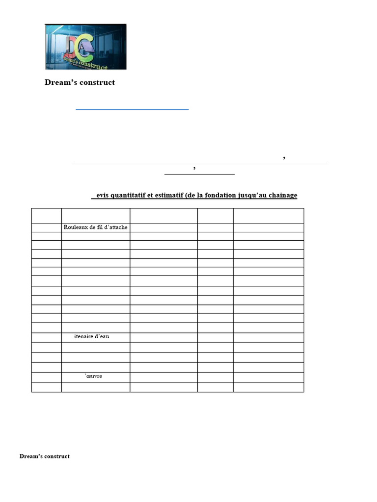 Devis Studio | PDF