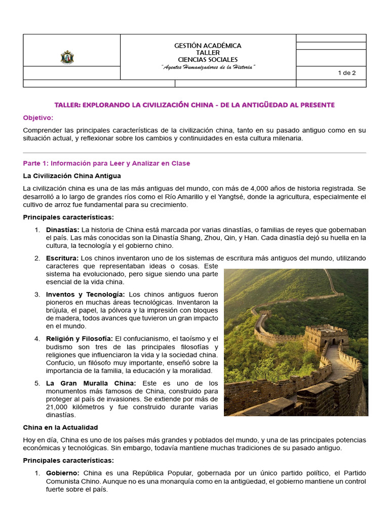 Civilización China | PDF