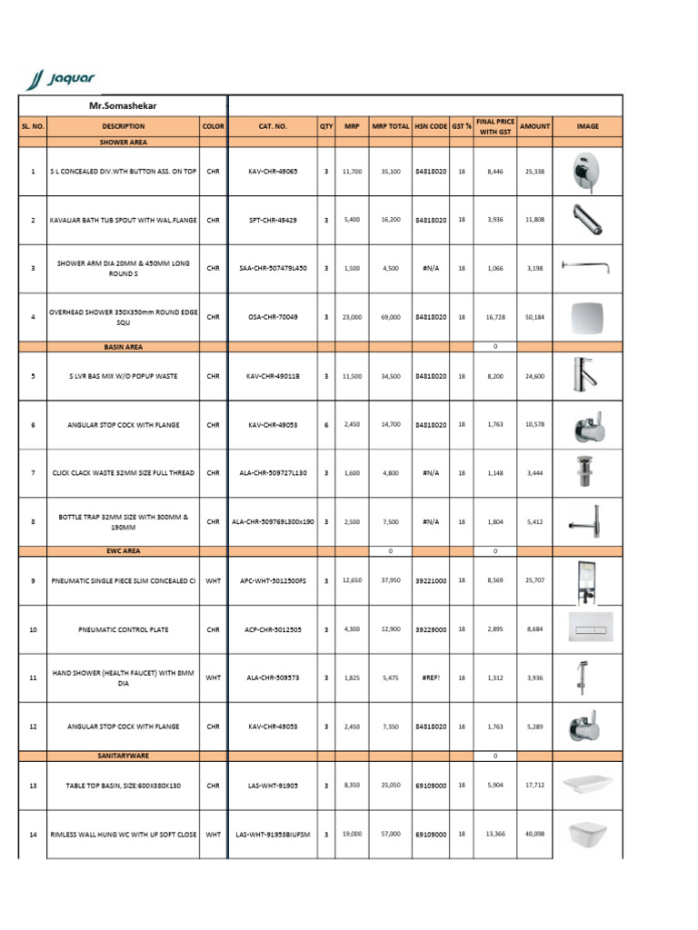 Revised Quotation-1 | PDF