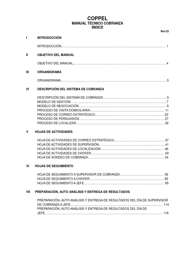 Manual Te Cnico Cobranza Final v301123 | PDF