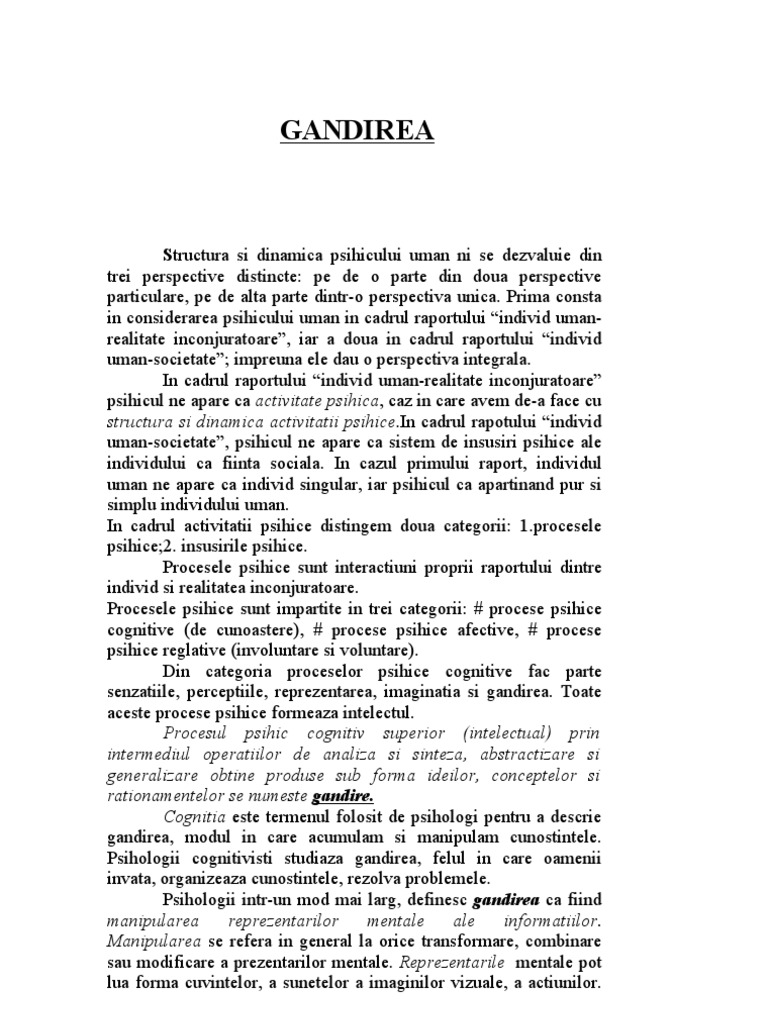 Gandirea | PDF