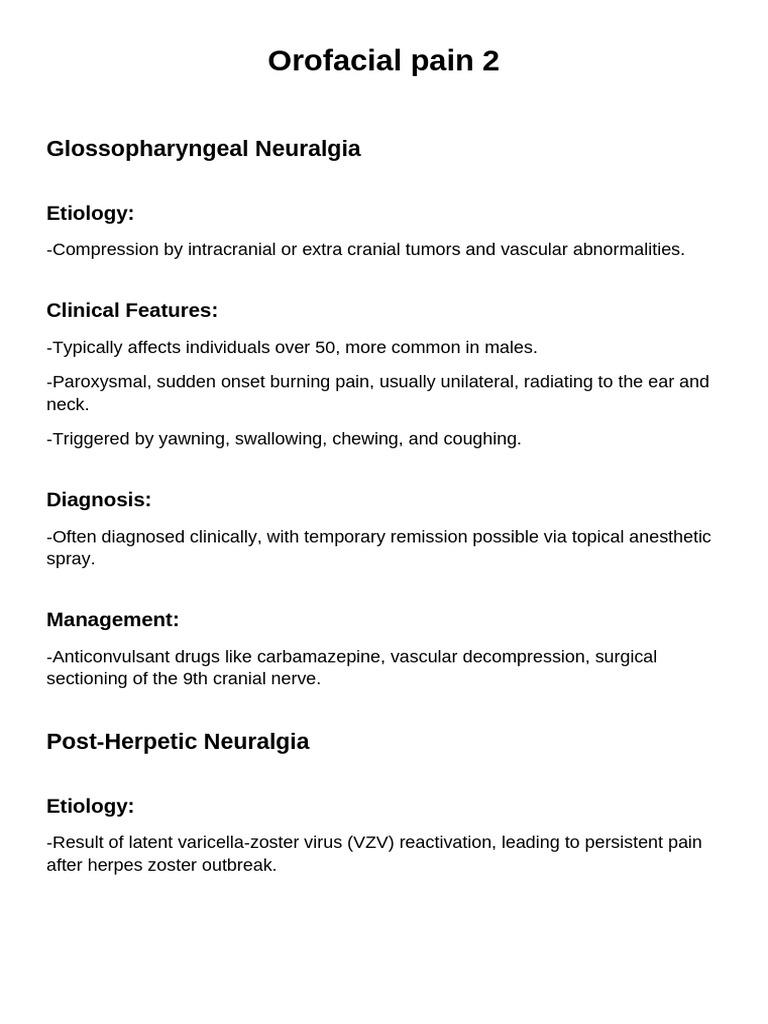 Orofacial Pain | PDF Orofacial Pain | PDF