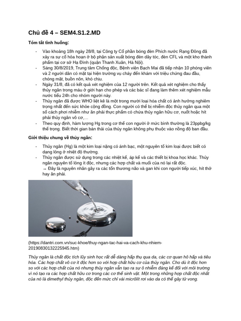 Chủ đề 4 SEM 4 | PDF