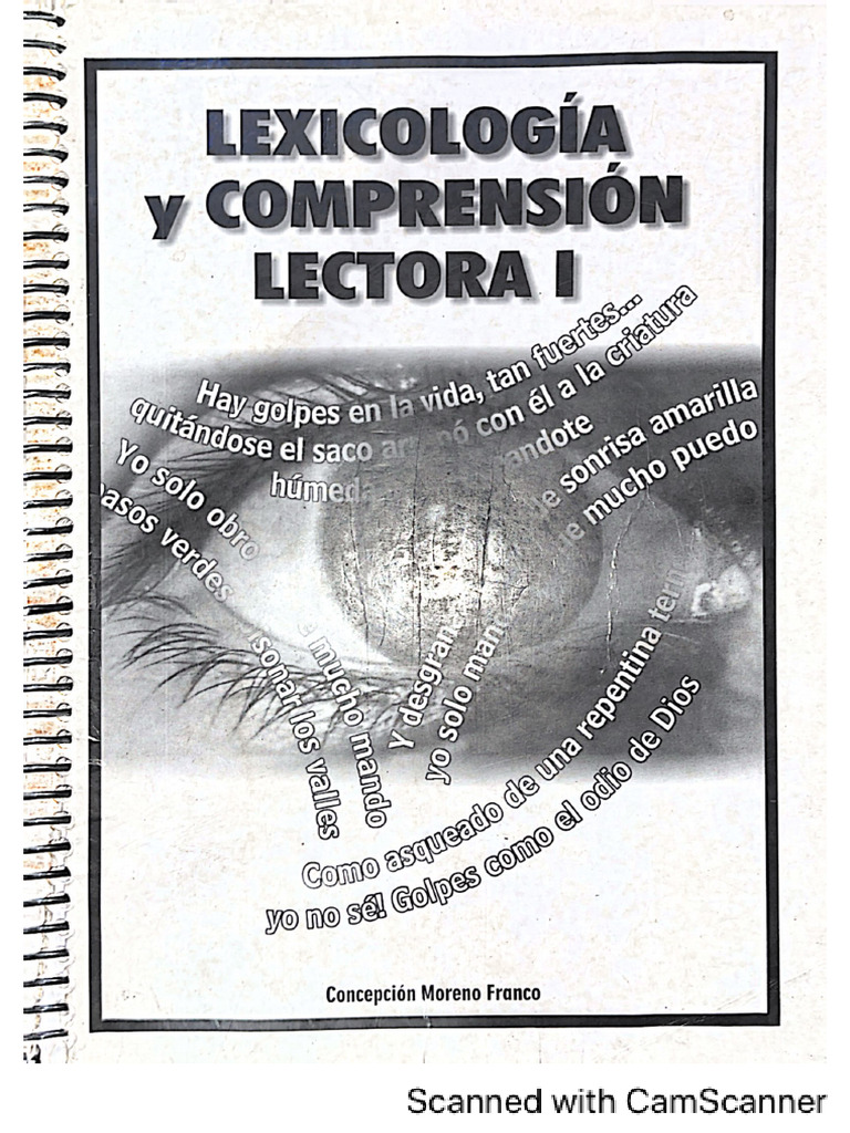 Lexicología y Comprensión Lectora | PDF