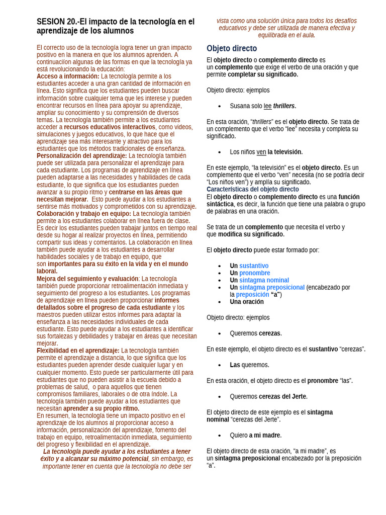 SESION 20-COMUNICACION (1) | PDF