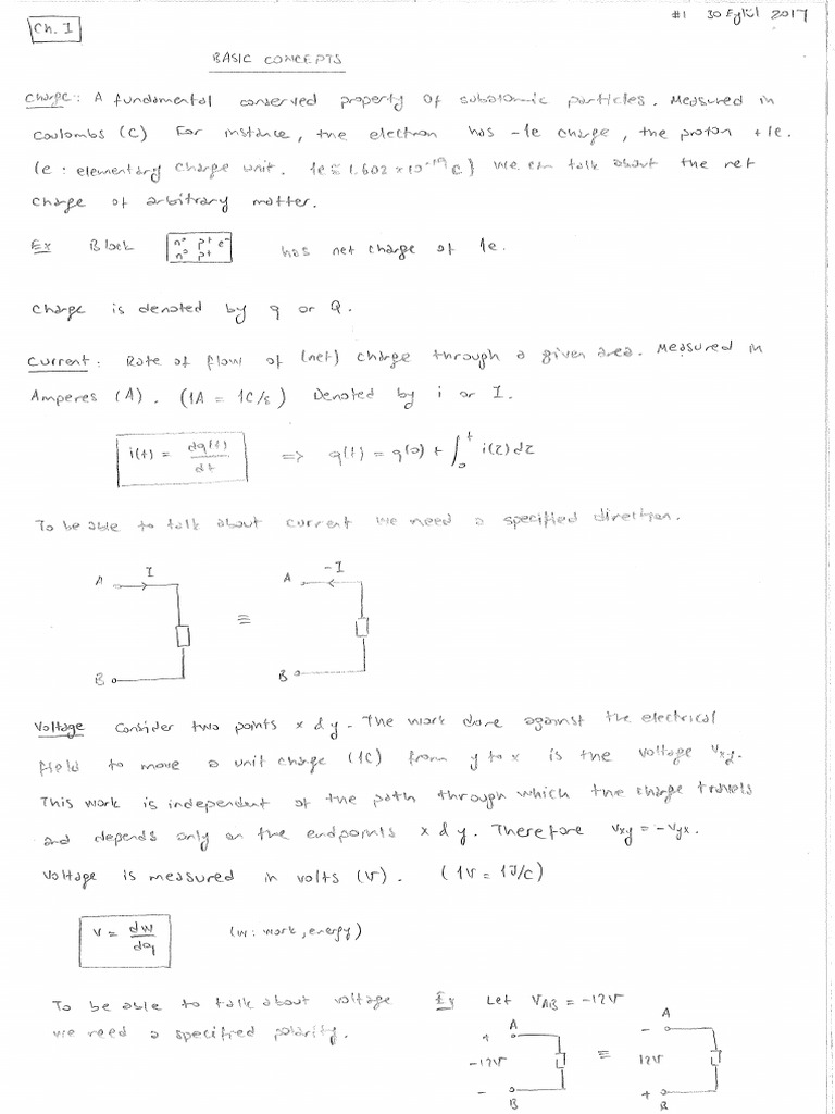Circuit Theory 1 - 240102 - 112422 | PDF