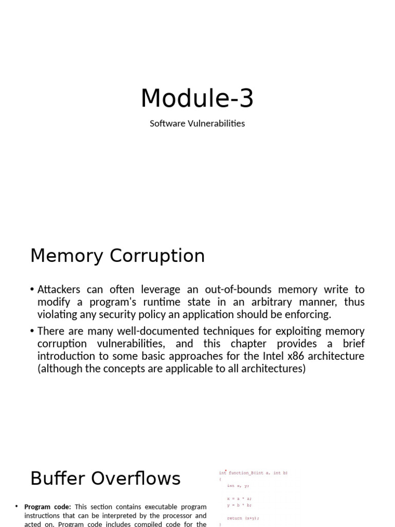 Module 3 | PDF