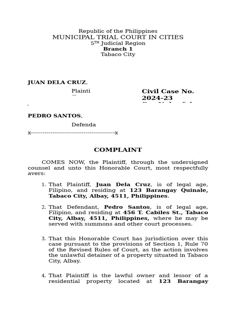 San Pablo - Vince Bryan R. | PDF