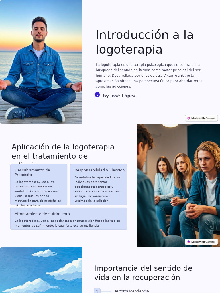 Introduccion A La Logoterapia | PDF