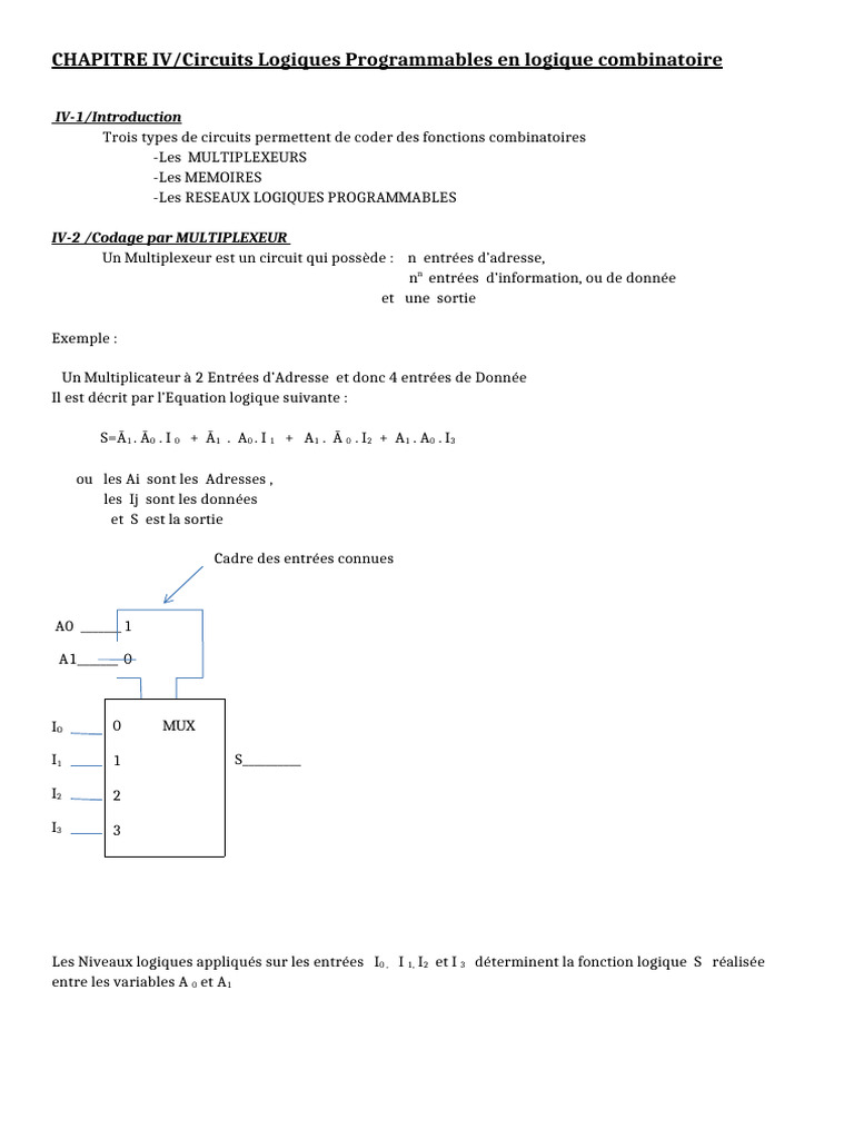 Electronique Numerique 2. | PDF