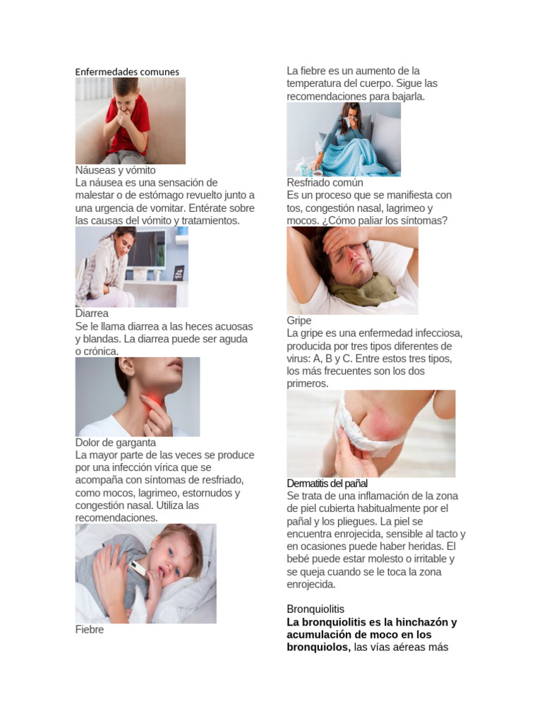 Enfermedades comunes | PDF