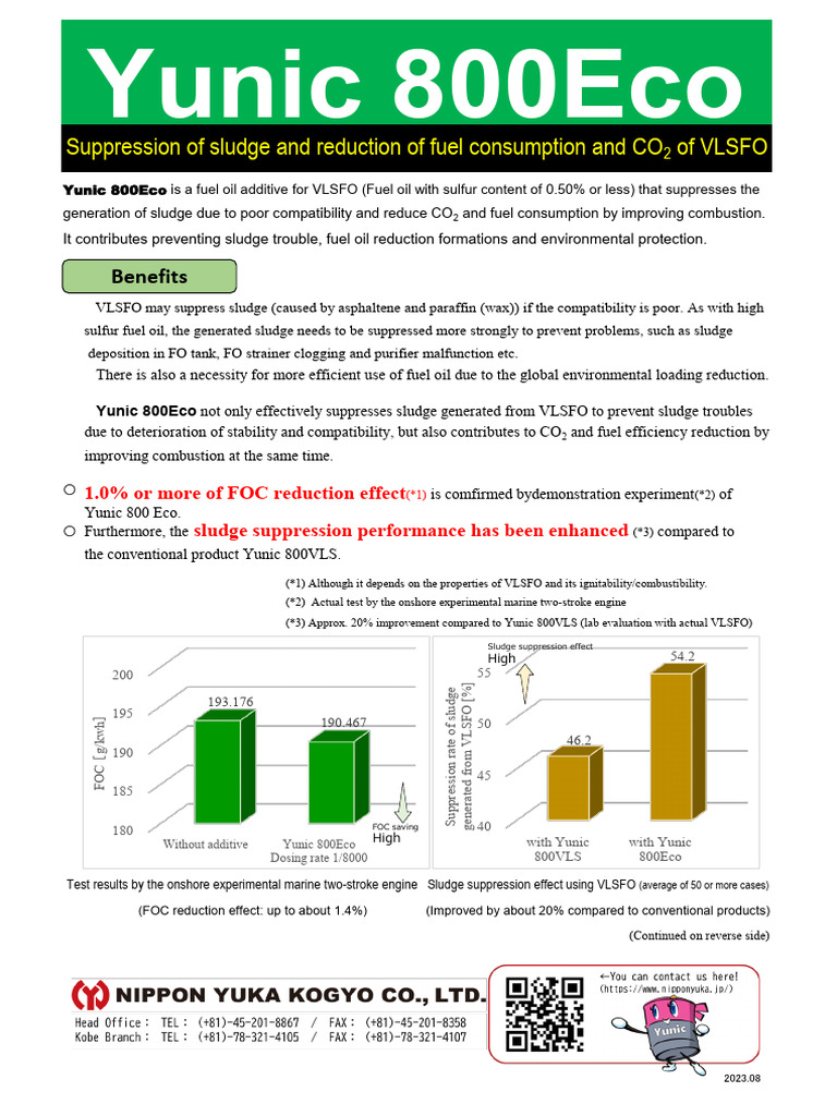 Yunic 800eco E | PDF