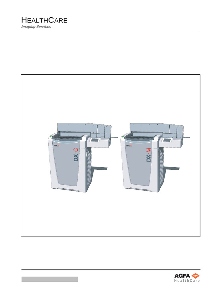 Agfa DX-M - DX-G - Chapter - 05 - Spare - Parts - List | PDF | Electronic Waste