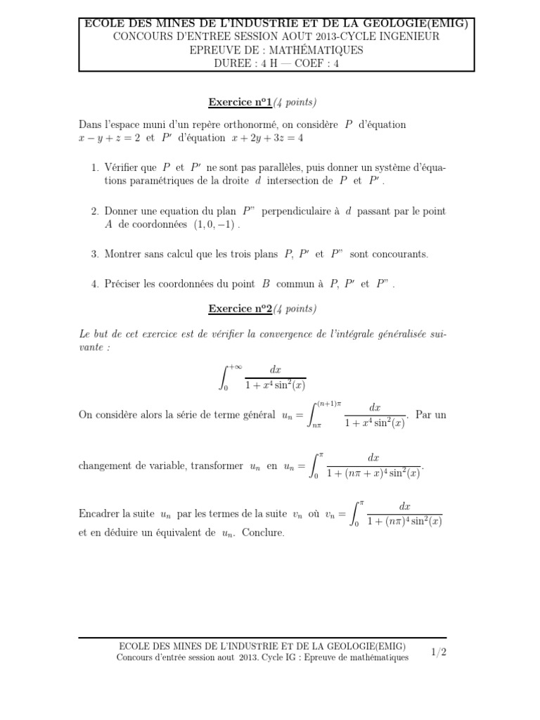 Math IG 13 F | PDF