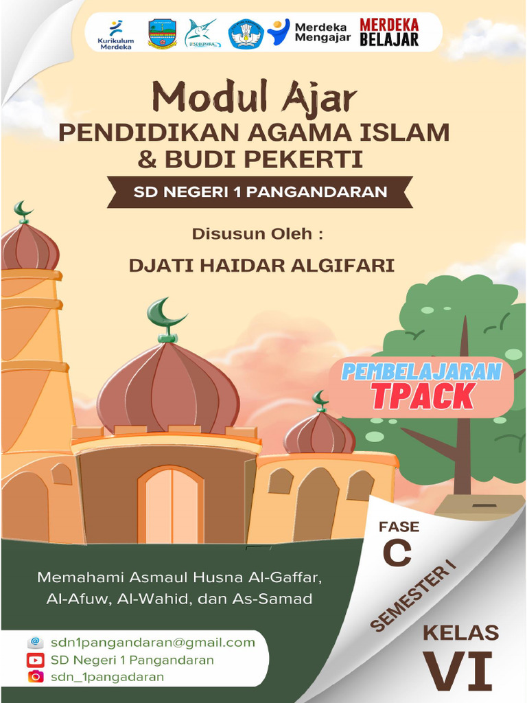 LK 9 - Penyusunan Modul Ajar TPACK - K2 | PDF