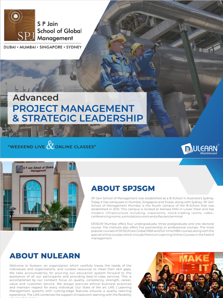 APMSL-Brochure-min - SPJ Global | PDF