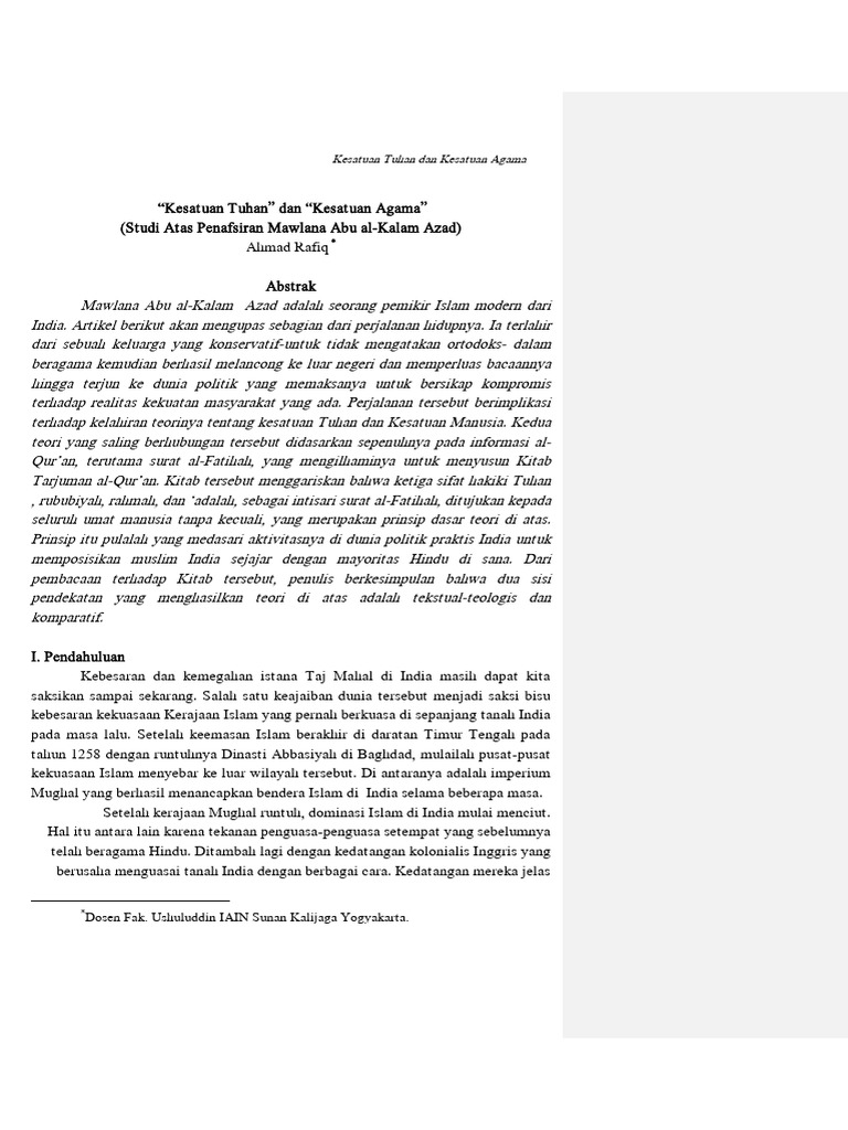 Abul Kalam Azad | PDF