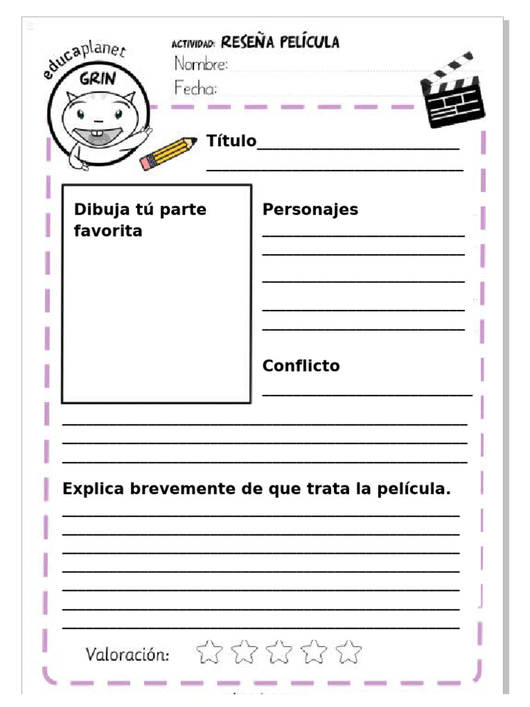 Reseña de Película | PDF | Crecimiento personal y profesional | Juegos ...