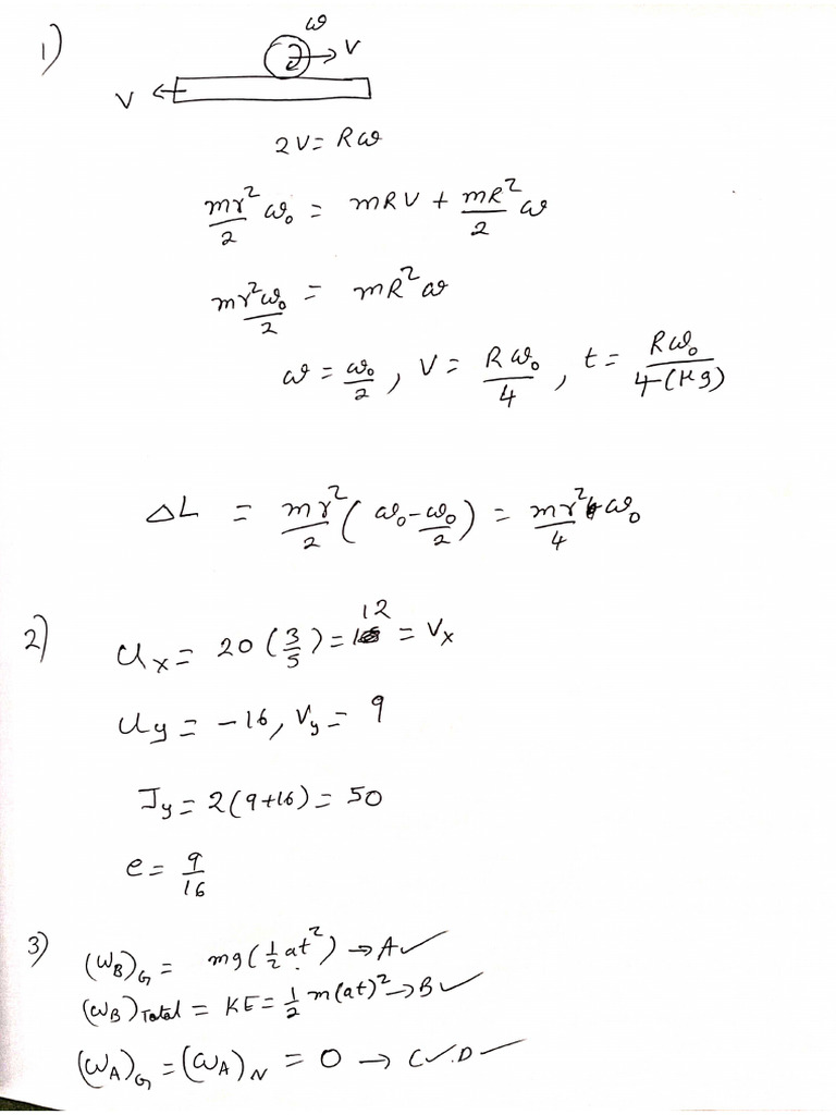 Cluster 5 - Paper 2 Physics Solutions | PDF