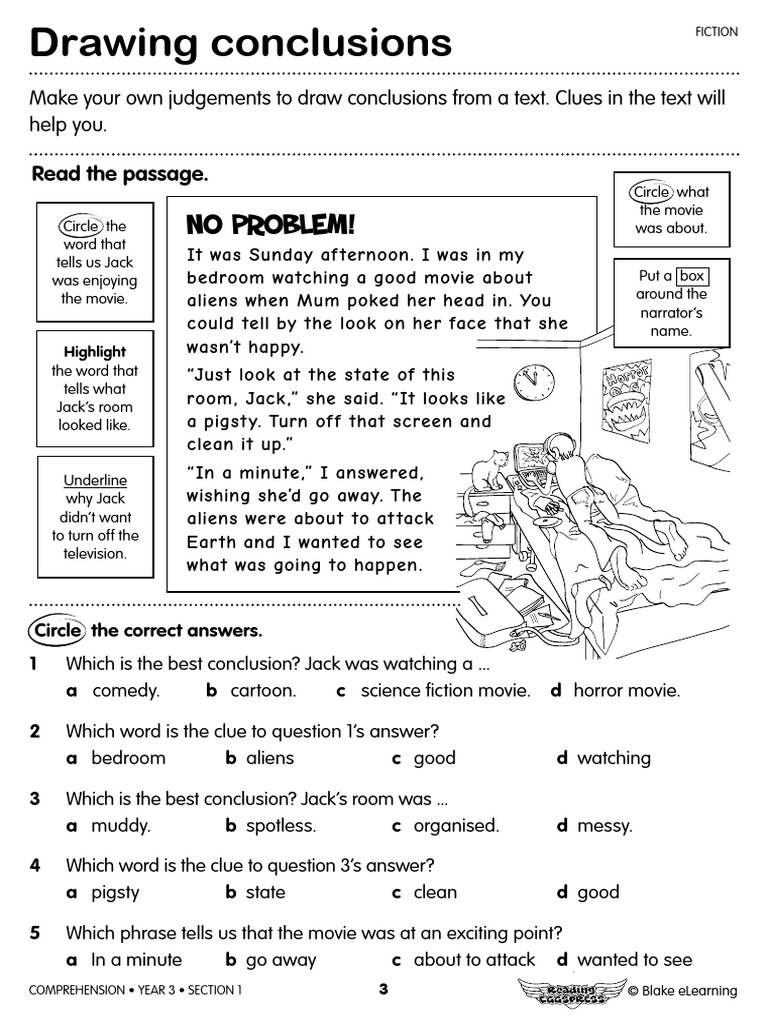 Drawing Conclusions G3 | PDF