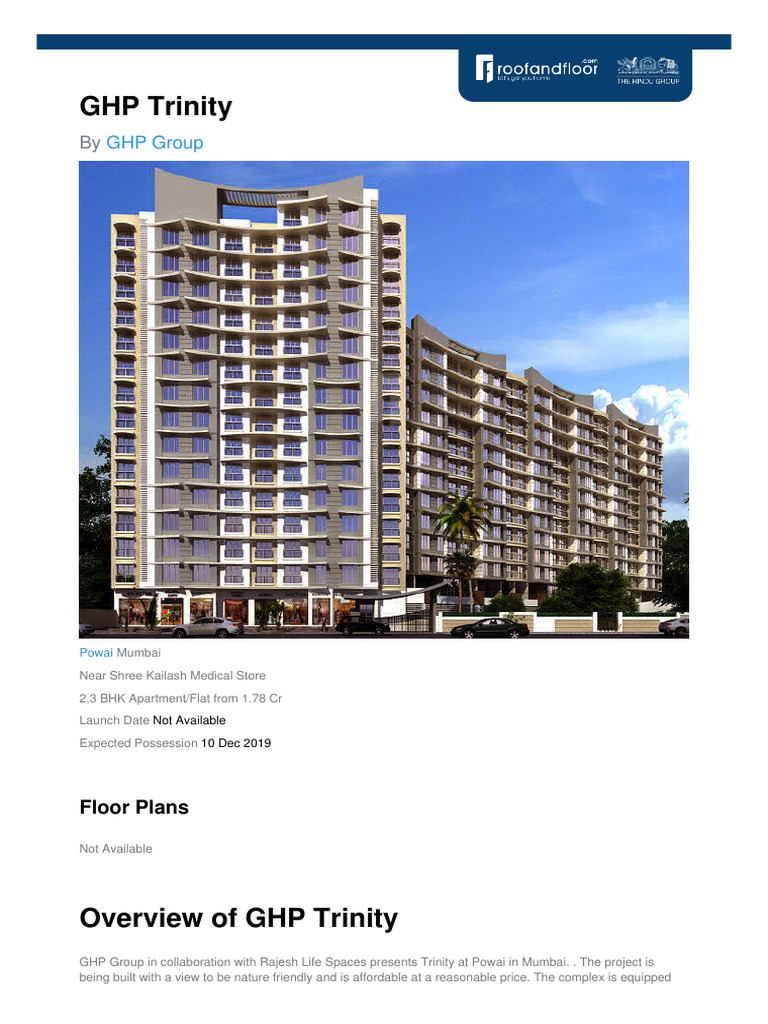 GHP Trinity Automated - Brochure | PDF