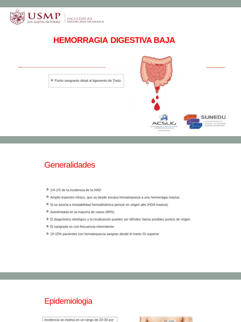 HEMORRAGIA DIGESTIVA of USMP | PDF