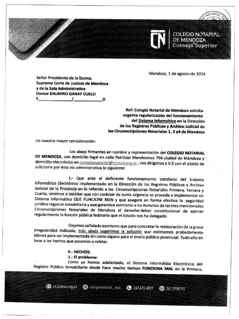 PRESENTACION SCJM | PDF