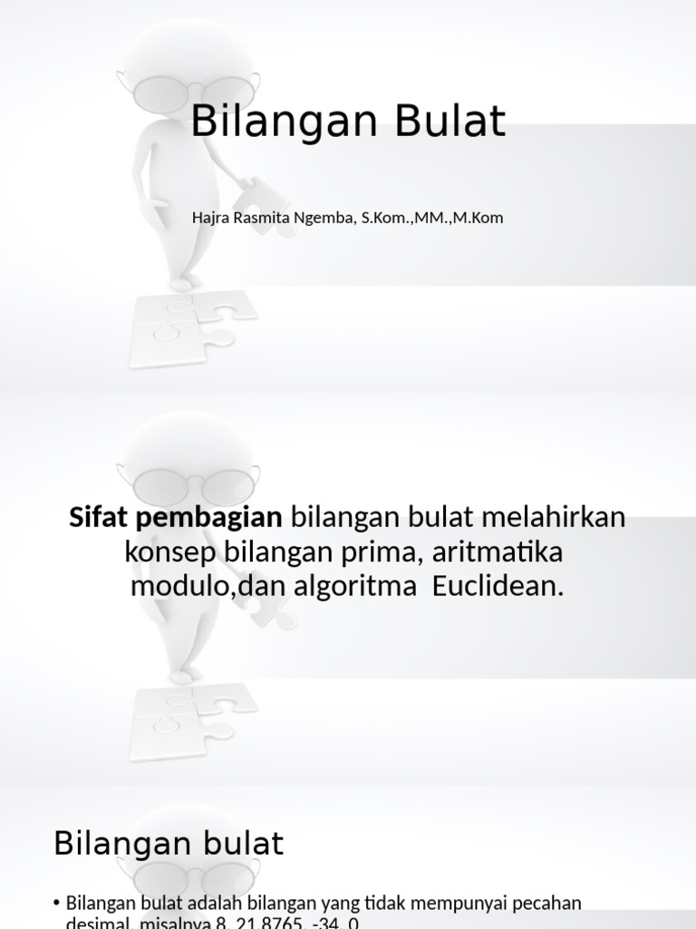 Materi 2 (Bilangan Bulat) | PDF