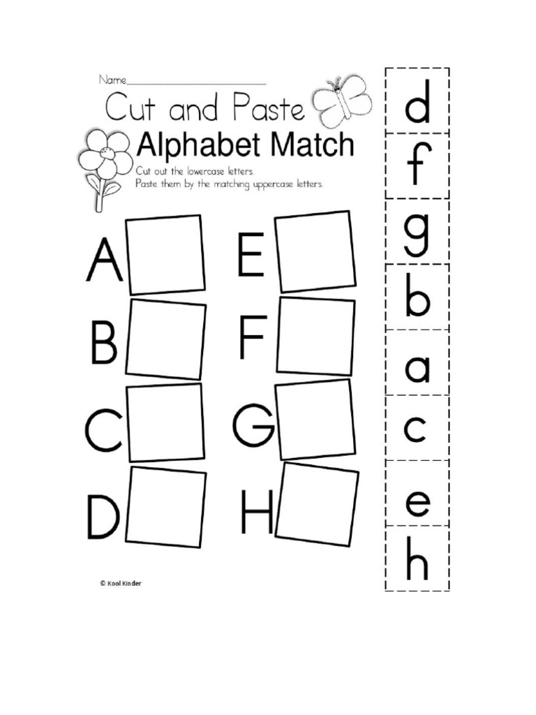 Alphabeth Match | PDF