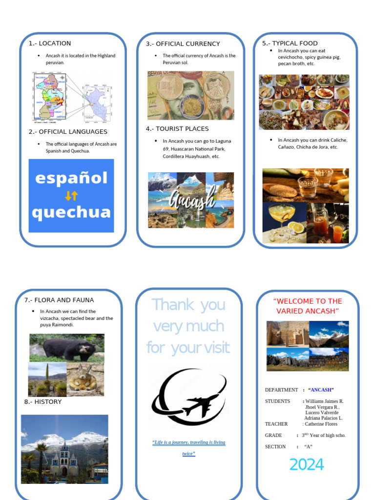Triptico Ingles | PDF