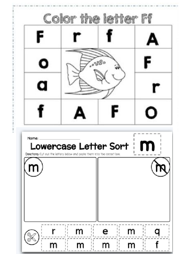 Leter F and M | PDF